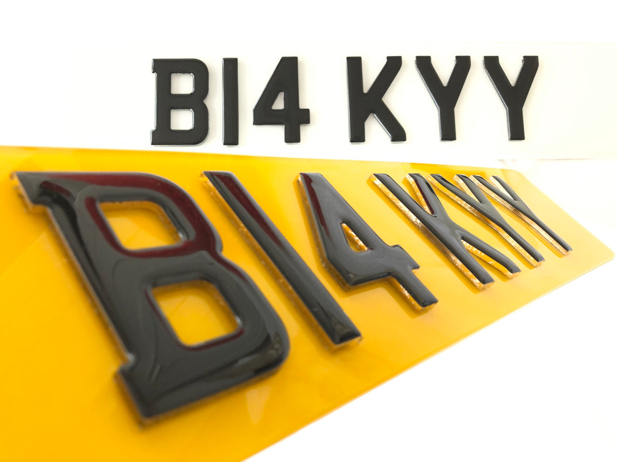 4D CRYSTAL NUMBER PLATES | 4D Number Plates, Make Custom Number Plates ...